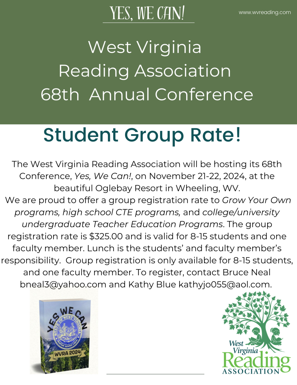 New Student Group Rate for the 68th Annual Reading Conference! - West ...